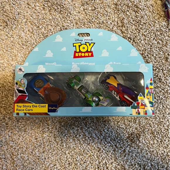 Disney | Toys | Toy Story Die Cast Race Car Toy Set | Poshmark